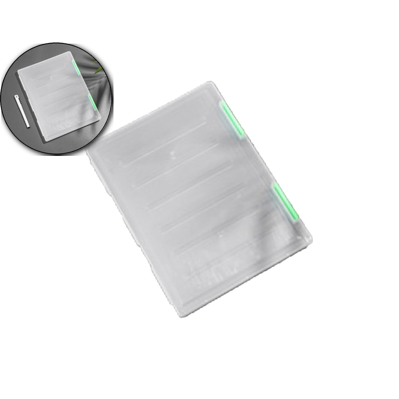 A4 Thin Plastic Document Storage Box with Lid, A4 Transparent Plastic ...