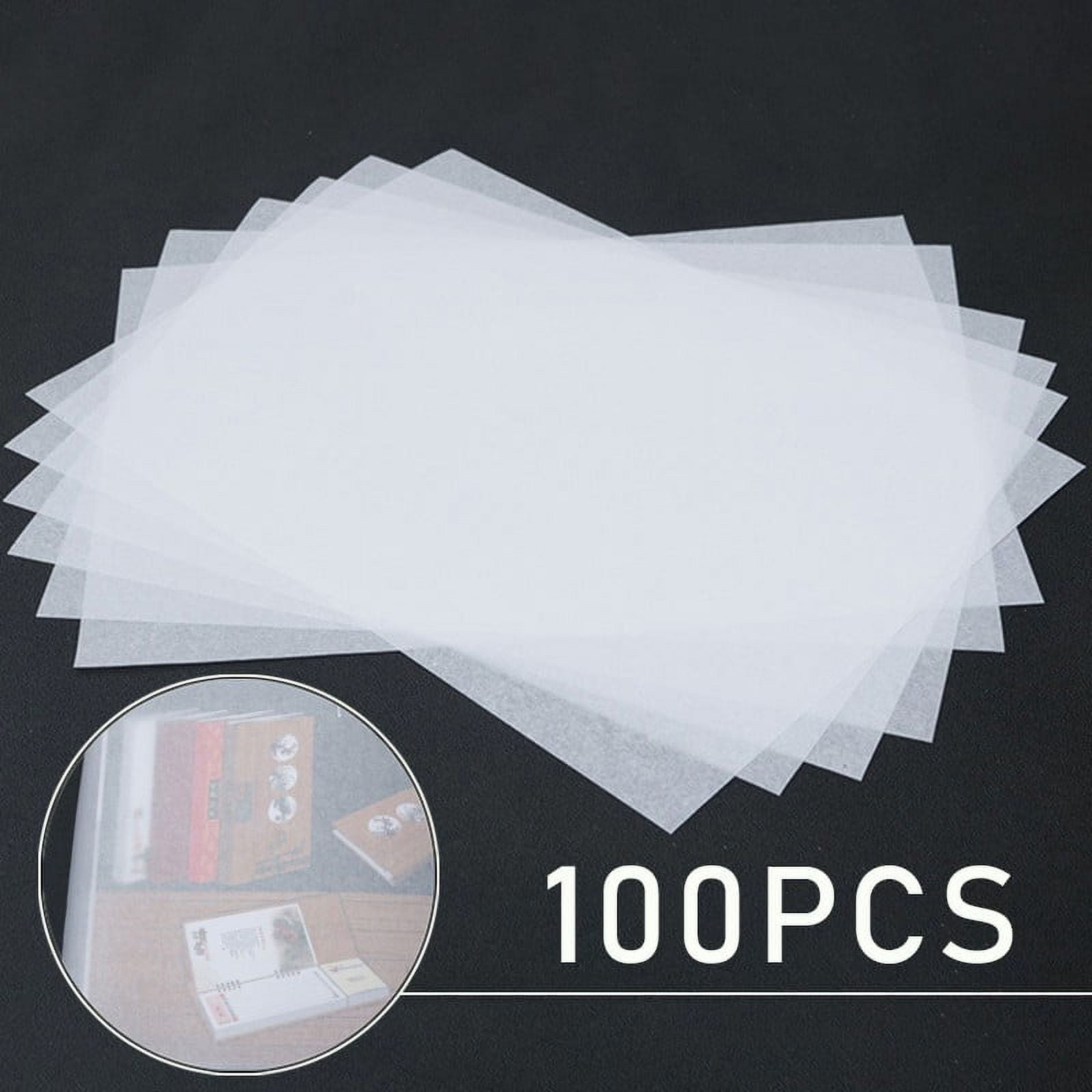 A4 Tracing Paper Translucent Thin See Through Copy Drawing Calligraphy ...