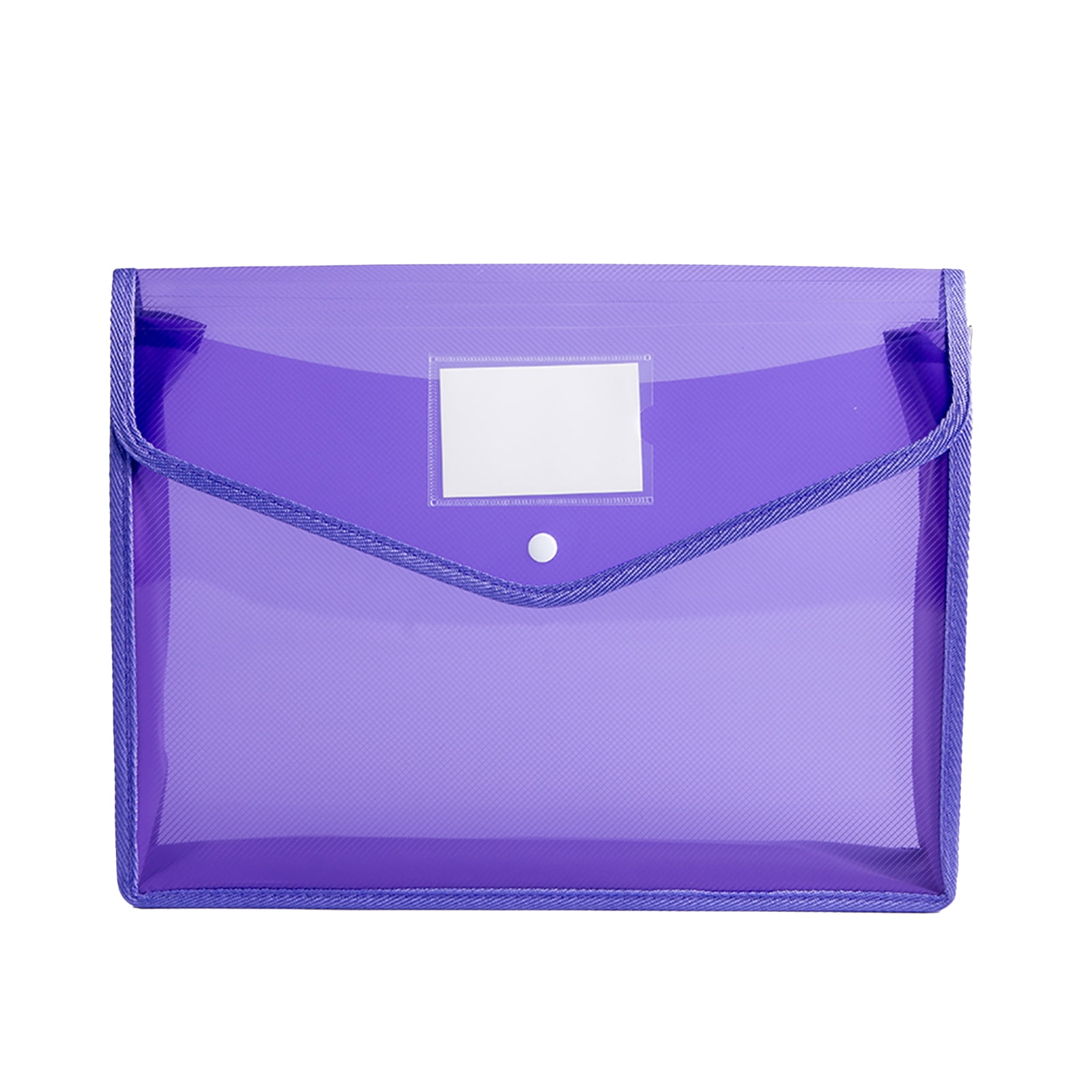 A4 Transparent Lightweight File Bag Portable Waterproof Folder Document ...