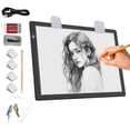 ELICE A4 Ultra-thin LED Tracing Light Box, Dimmable Light Pad for ...