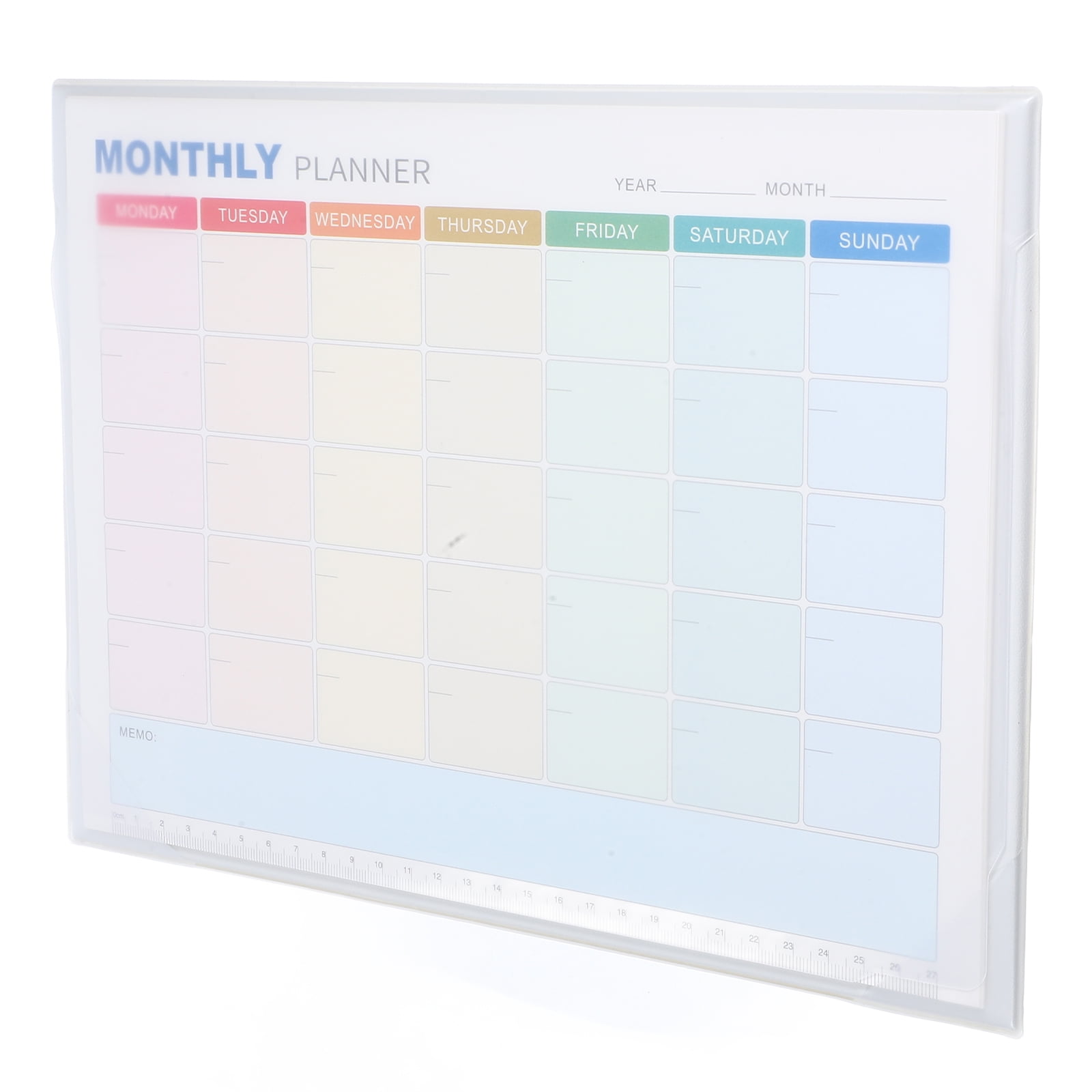 A4 Undated Monthly Planner Blank Calendar Sheets for Task Management ...