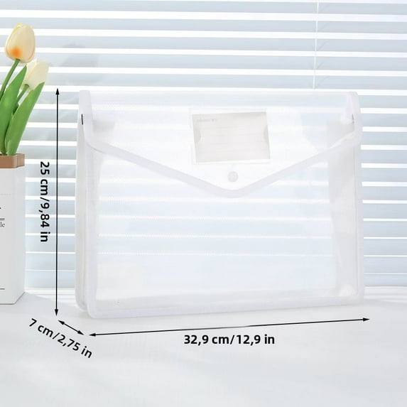 A4 Vertical Document Folder for Students and Office, Multi-Layer Bill ...