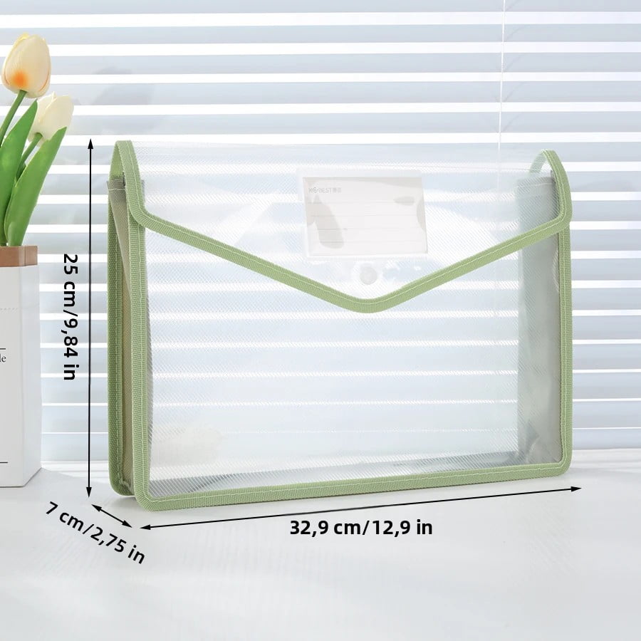 A4 Vertical Document Folder for Students and Office, Multi-Layer Bill ...