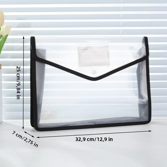 A4 Vertical Document Folder for Students and Office, Multi-Layer Bill ...