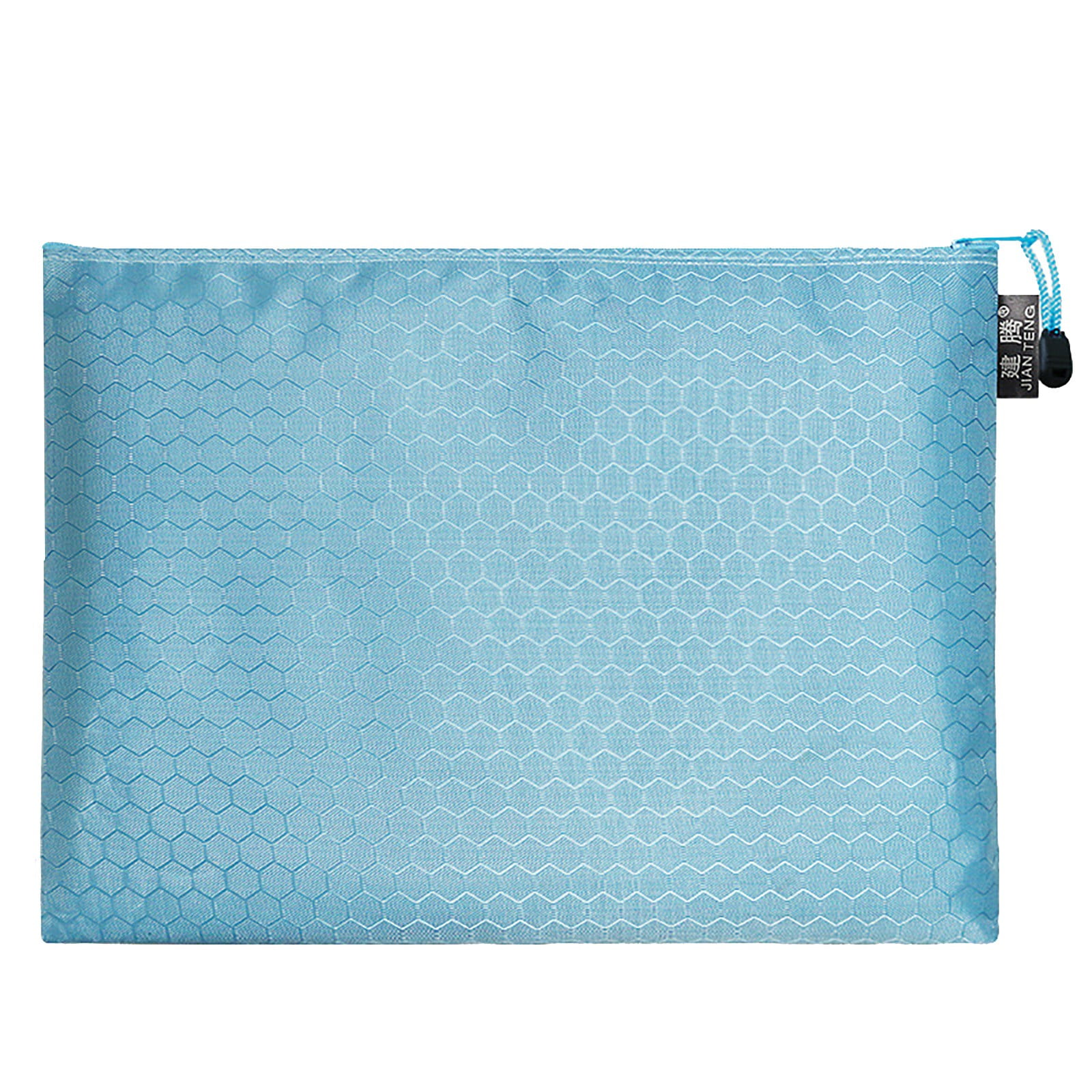 A4 Waterproof Zipper File Bags Football Pattern office Document Bags ...