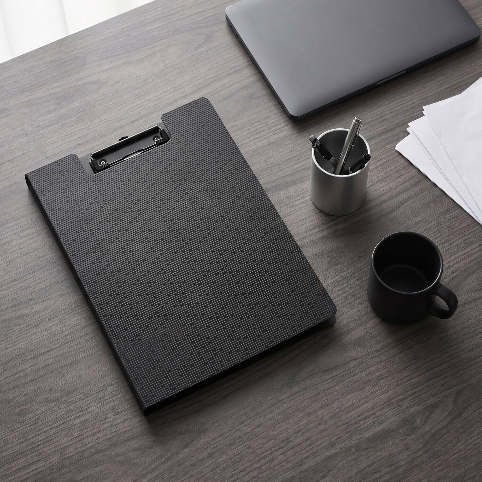 A4 Writing Board Clipboard - Plastic Hardboard with Metal Clip ...