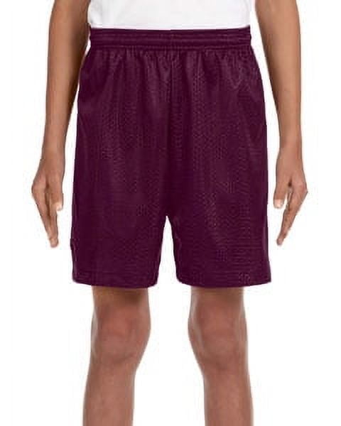 A4 Youth Unisex Tricot-Lined 6 Mesh Shorts - Walmart.com