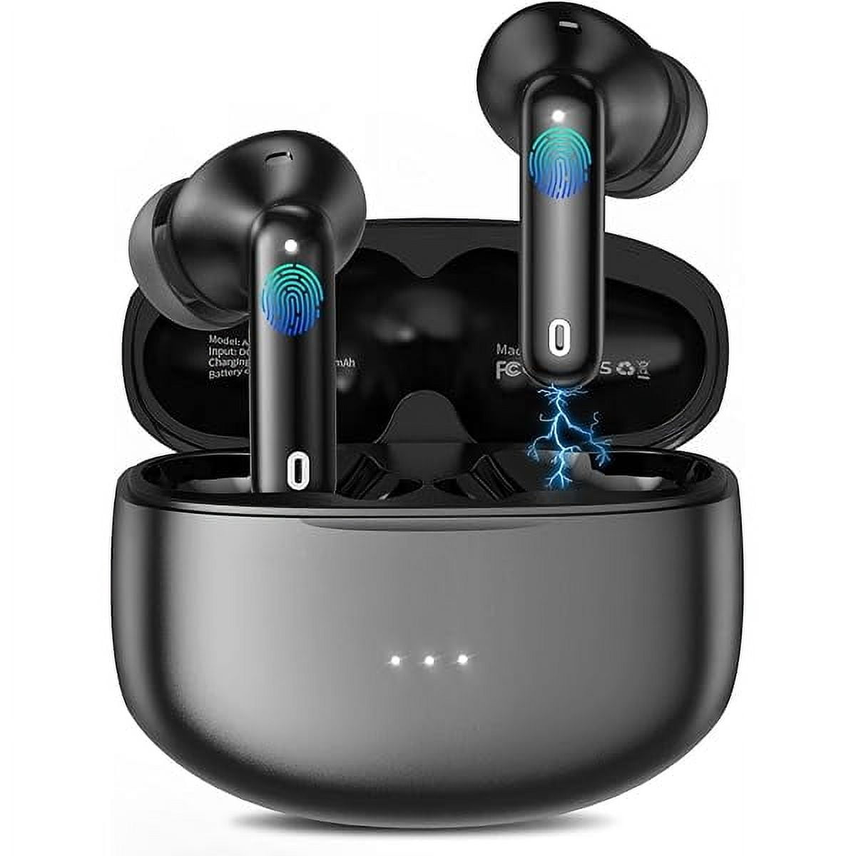 A40 Pro Wireless Earbuds, 50Hrs Playtime Bluetooth Earbuds Built in ...