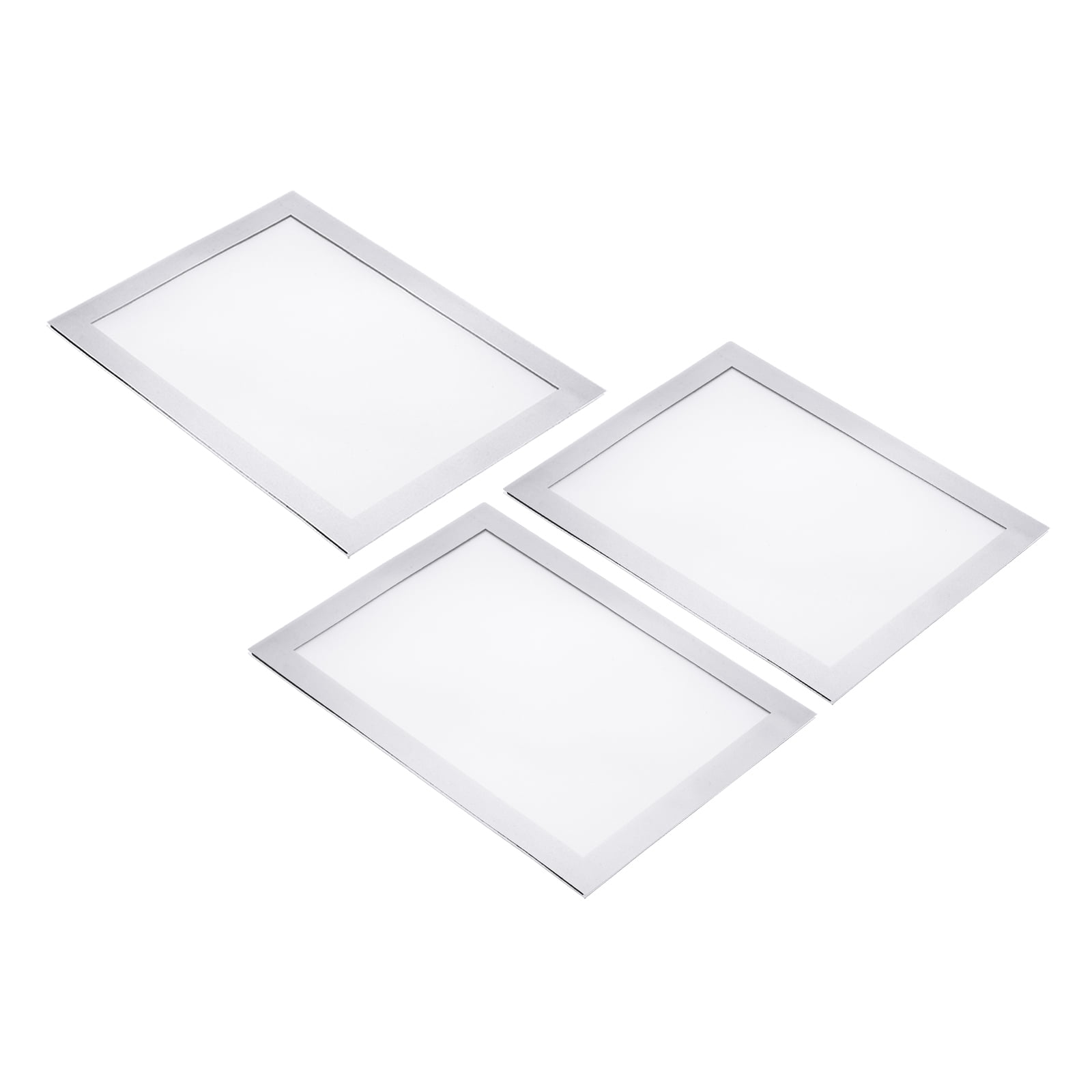 Uxcell A5 5.6x8 Inch Magnetic Sign Holder, 3 Pack Silver - Walmart.com