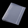 A5 6 Binder Coveder with Snap Closure Button Storage Book Cover for ...