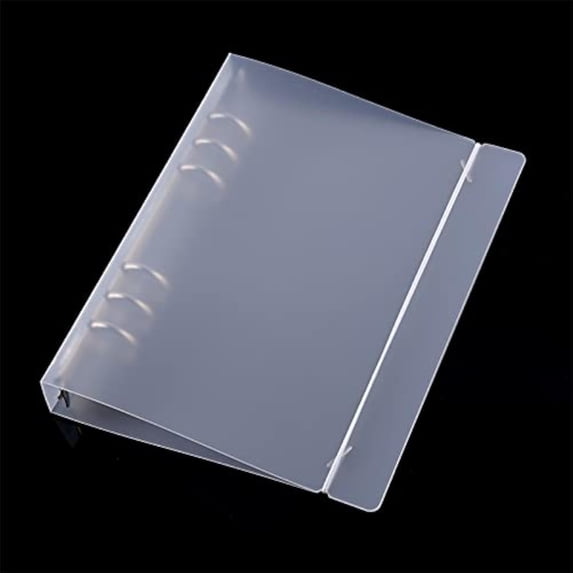 A5 6 Binder Coveder with Snap Closure Button Storage Book Cover for ...