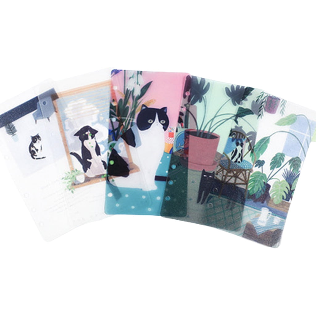 A5/A6 6-ring Binder Divider 6-Hole Index Divider for Loose-leaf Notepad ...