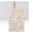 A5 Binder 6 Ring Refillable Cover 9.1"x6.3" Loose Leaf Personal Planner ...