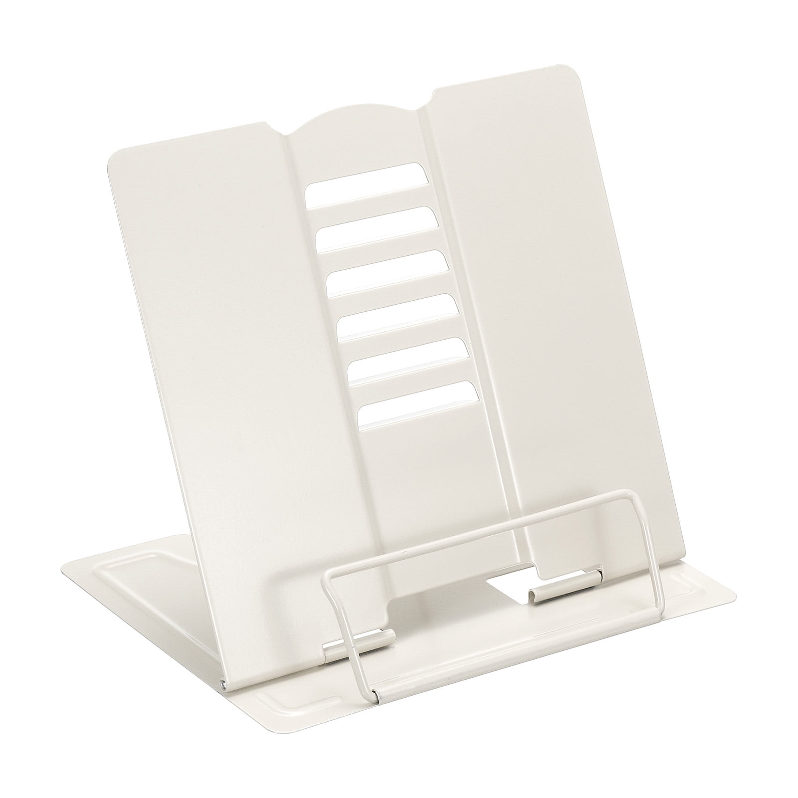 A5 Book Stand, Iron Adjustable Foldable Book Display Holder, Beige ...
