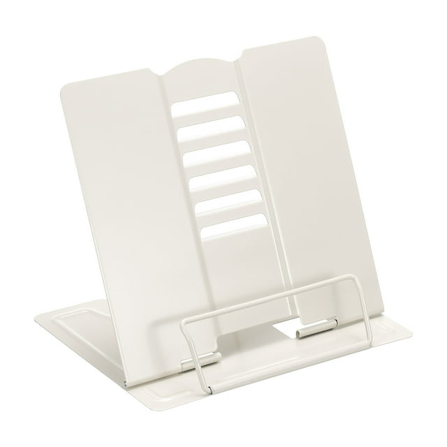 A5 Book Stand, Iron Adjustable Foldable Book Display Holder, Beige ...