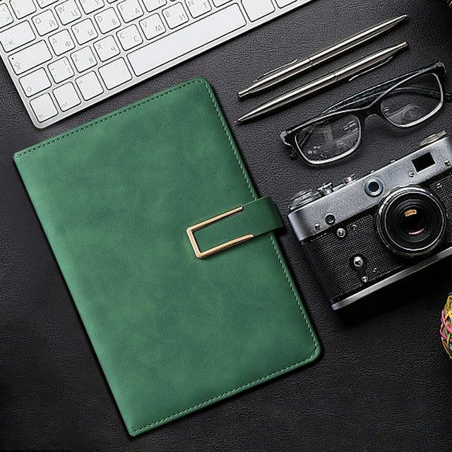 A5 Business Office Notebook | Large 200 Page 80GSM Thick Beige Daolin ...