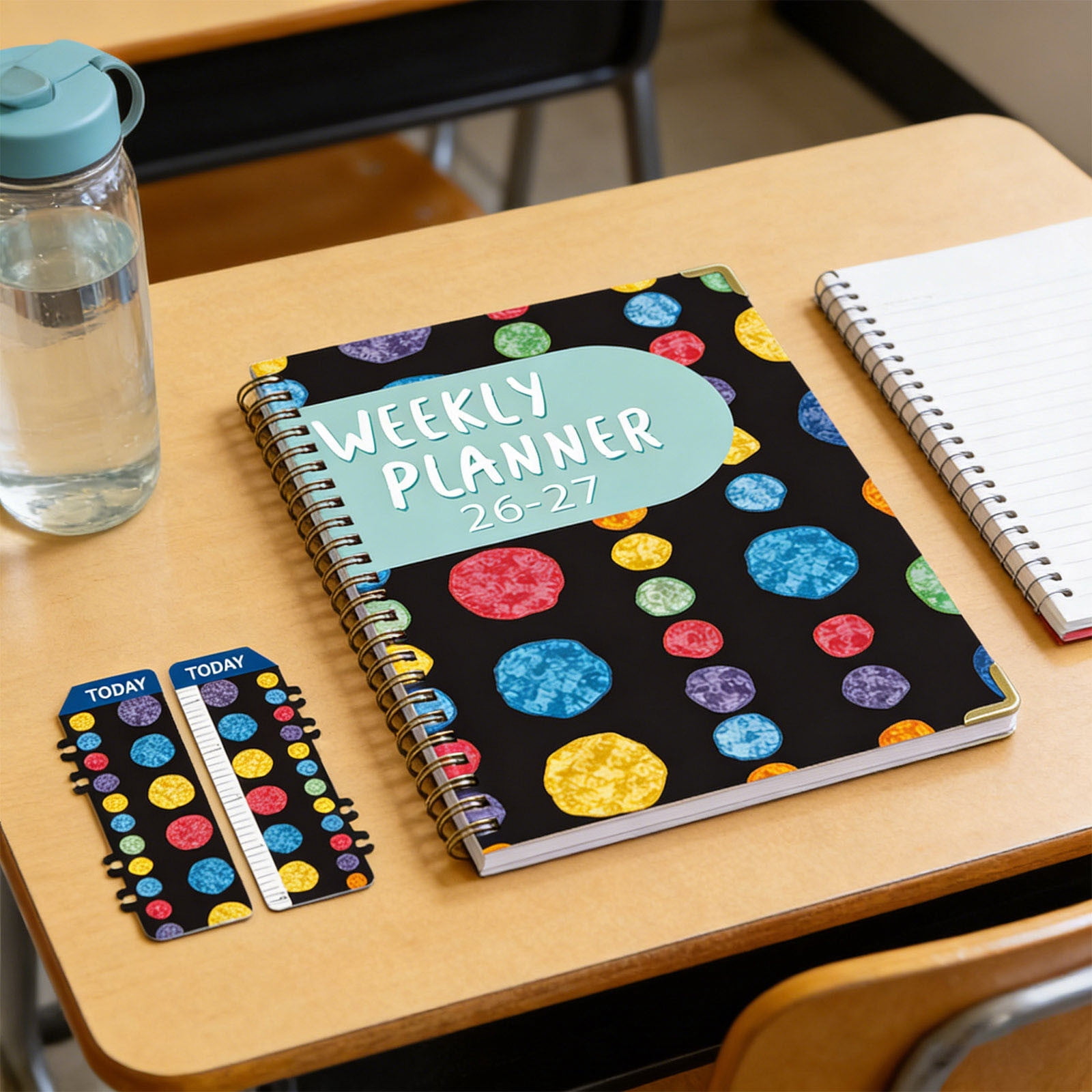 A5 Coil Notebook Planner Notebook 2026-2027 Calendar Academic Planner ...