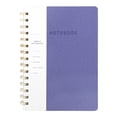 A5 Color Changing PU Spiral Notebook Coil Bound Lined Journal Stylish ...