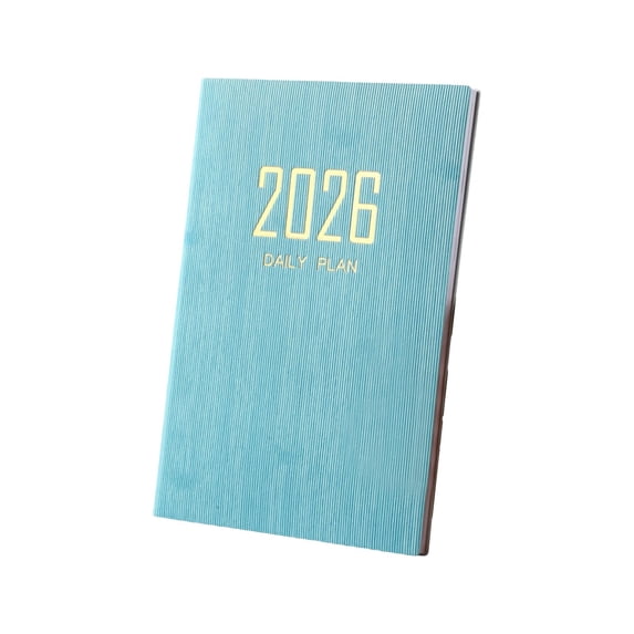 A5 Daily Planner Notebook - English Note-Taking & Weekly Scheduler ...