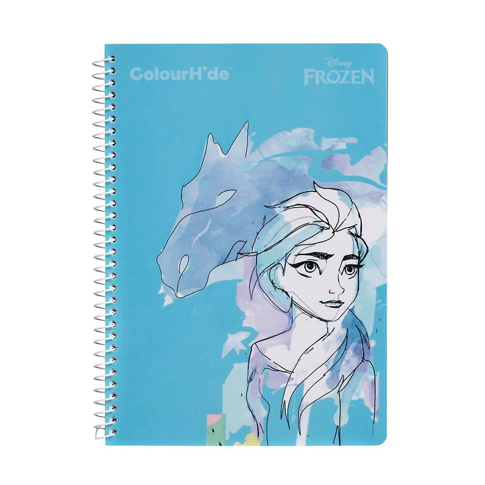 A5 Disney Frozen 2 Elsa Inspired Design Notebook 120 Ringbound Page ...