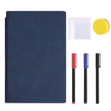 A5 Dry Erase Whiteboard Notebook (1+5 Set), Reusable Eco Notebook ...
