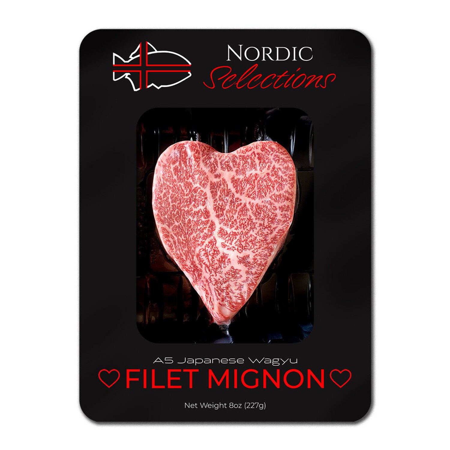 A5 Japanese Wagyu Filet Mignon 1 x 8oz Steak (Valentine's Day Dinner ...