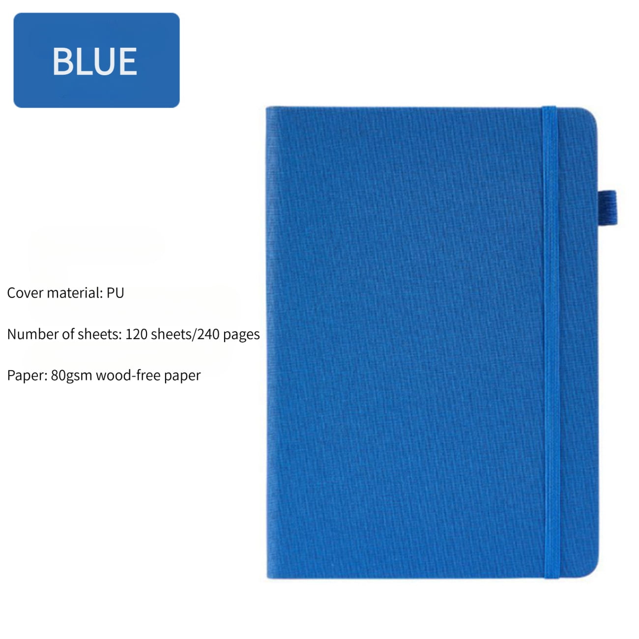 A5 Journal Notebook, 240-Page Lined Notebook for Writing, Note Taking ...