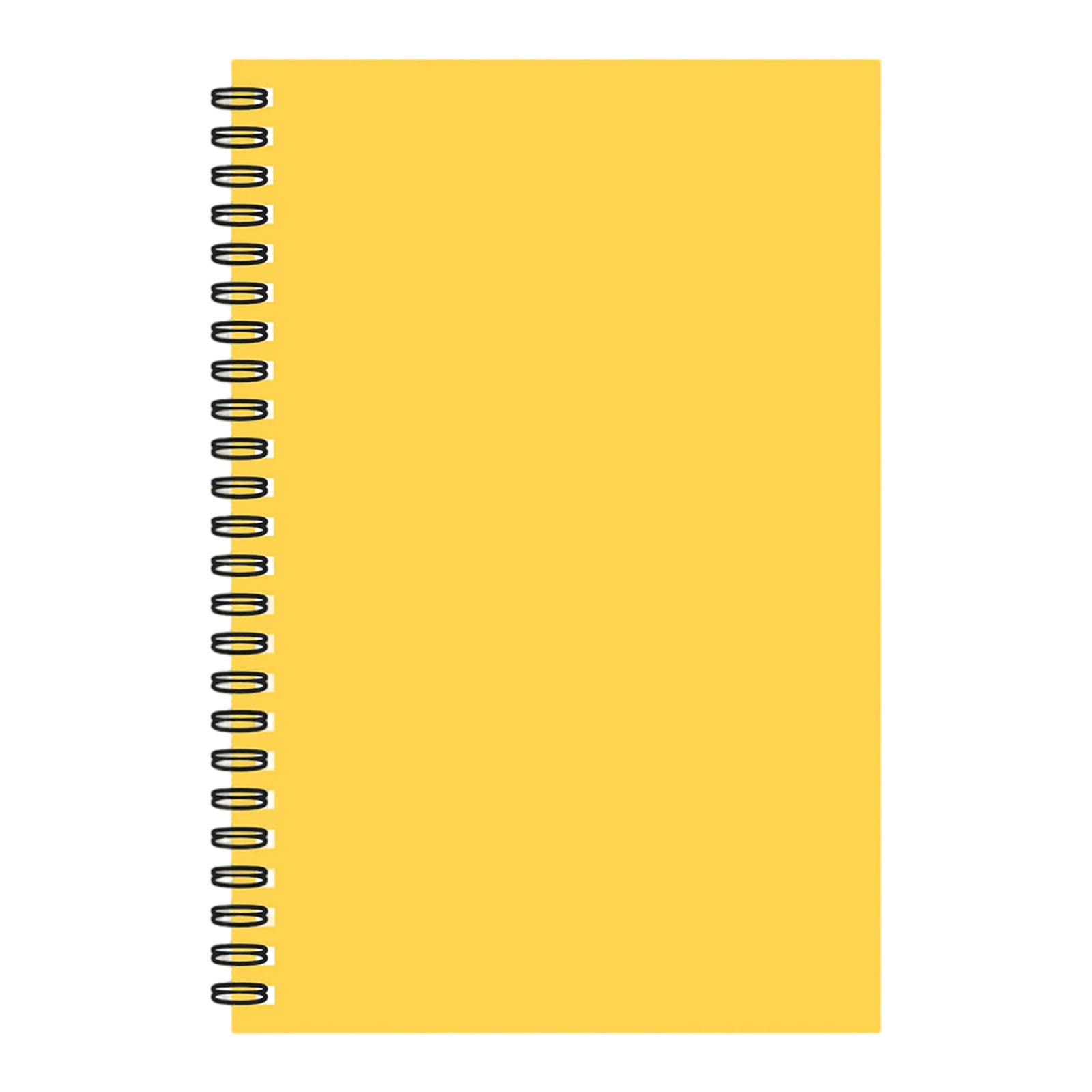 A5 Kraft Paper Spiral Notebook 50 Sheets Lined Writing Journal Vintage ...