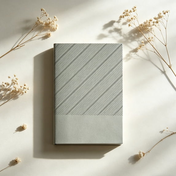 A5 Leather Hardcover Lined Notebook Smooth Writing Notebook Hardcover ...