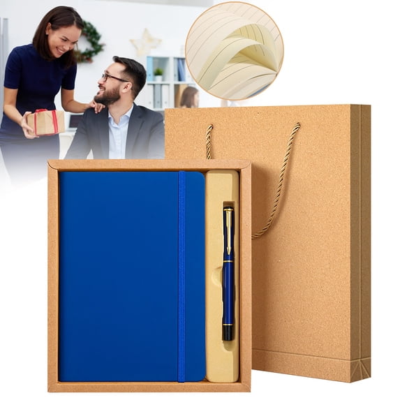 A5 Lined Journal Notebook, Hardcover Journal Set with Pen and Gift Box ...