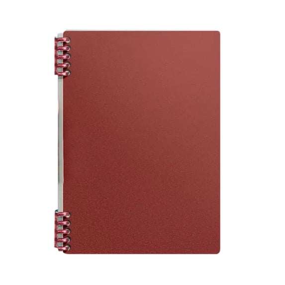 A5 Lined Loose Leaf Notebook, Polypropylene Reinforced Binder ...