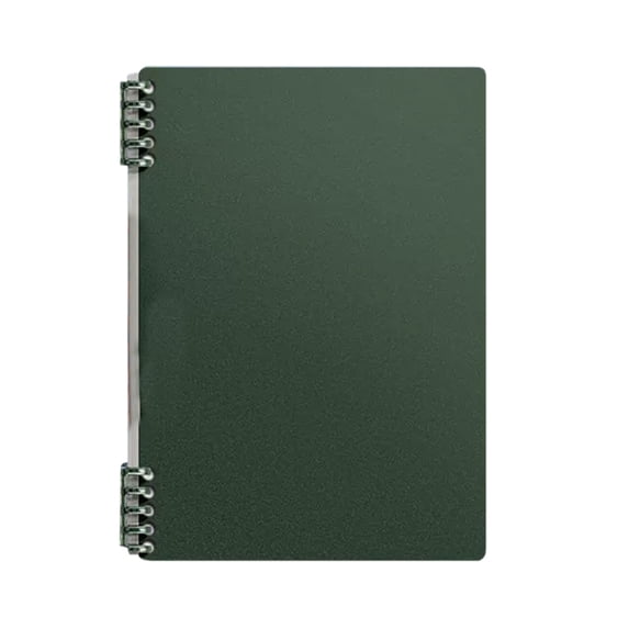 A5 Lined Loose-Leaf Notebook, Refillable Binder with Paper, Portable ...
