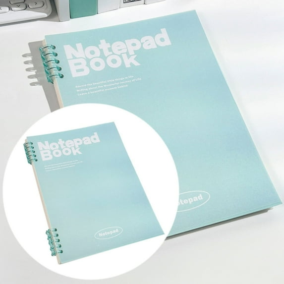 A5 Loose Leaf Notebook Refillable Spiral Binder Journal with Ruled ...