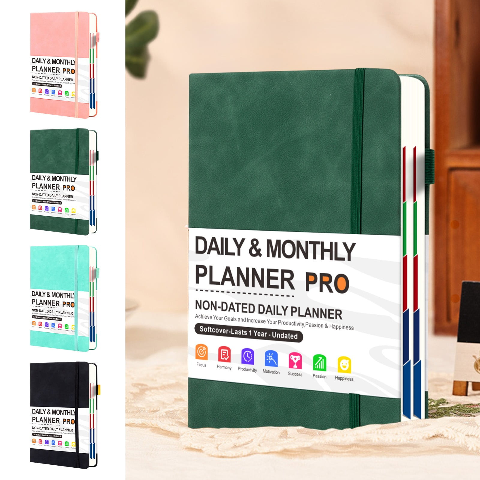 A5 Monthly Daily Planner Notebook Self-Filling Cash Budget Journal ...