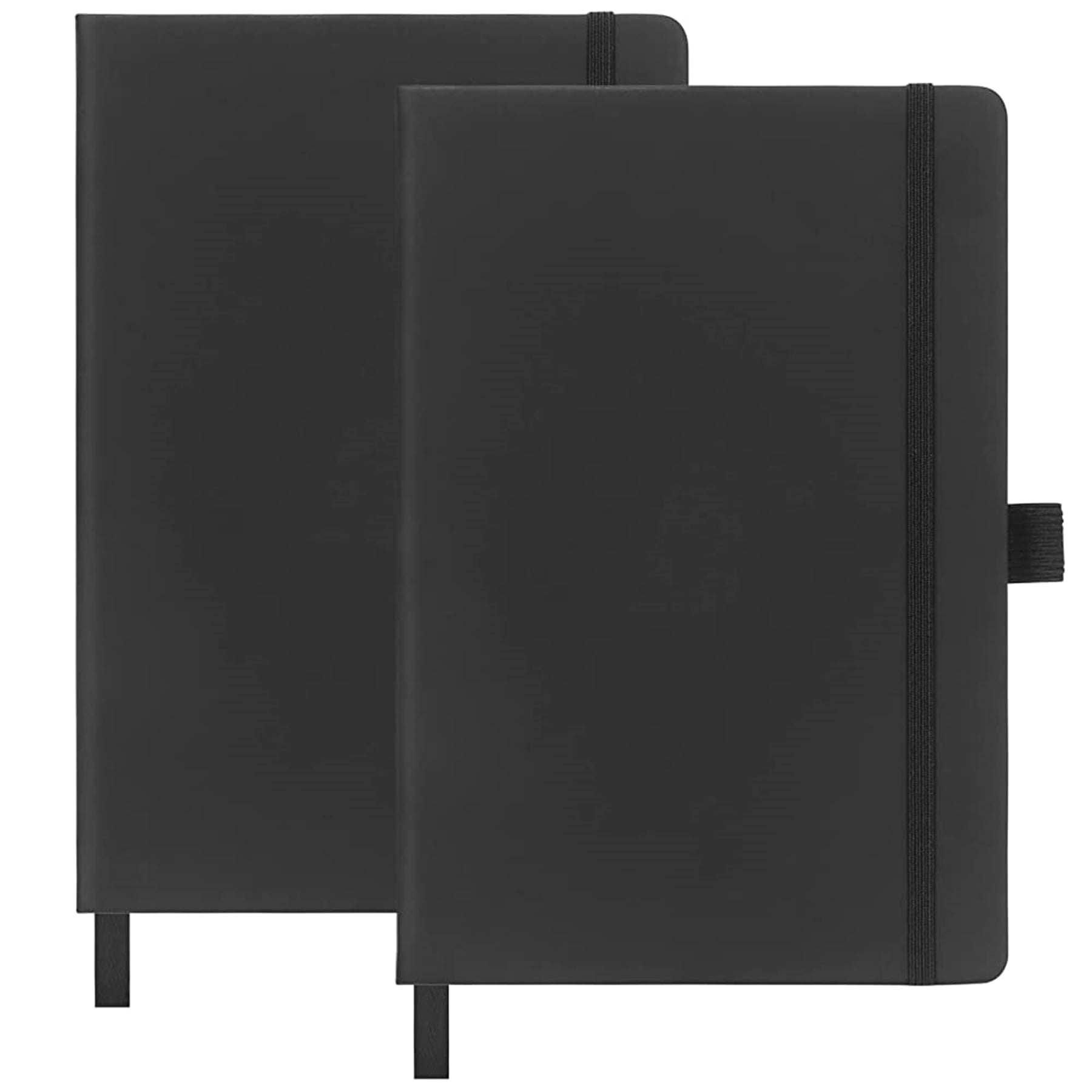 A5 Notebook 2PCS ,Hardcover Lined Paper Journal with Pen Loop, Elastic ...