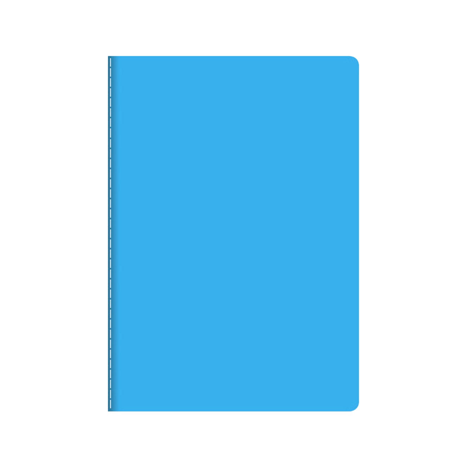 A5 Notebook 30 Sheets Lined Paper Softcover; 5 pack random colors for ...