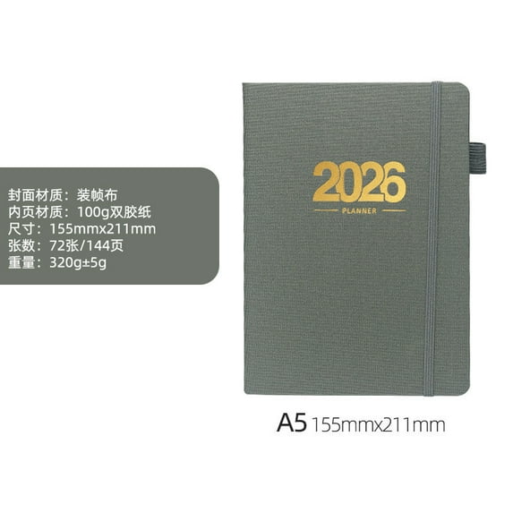 A5 Notebook Organizer Planner Travel Journal Pocket – Vacation & Road ...