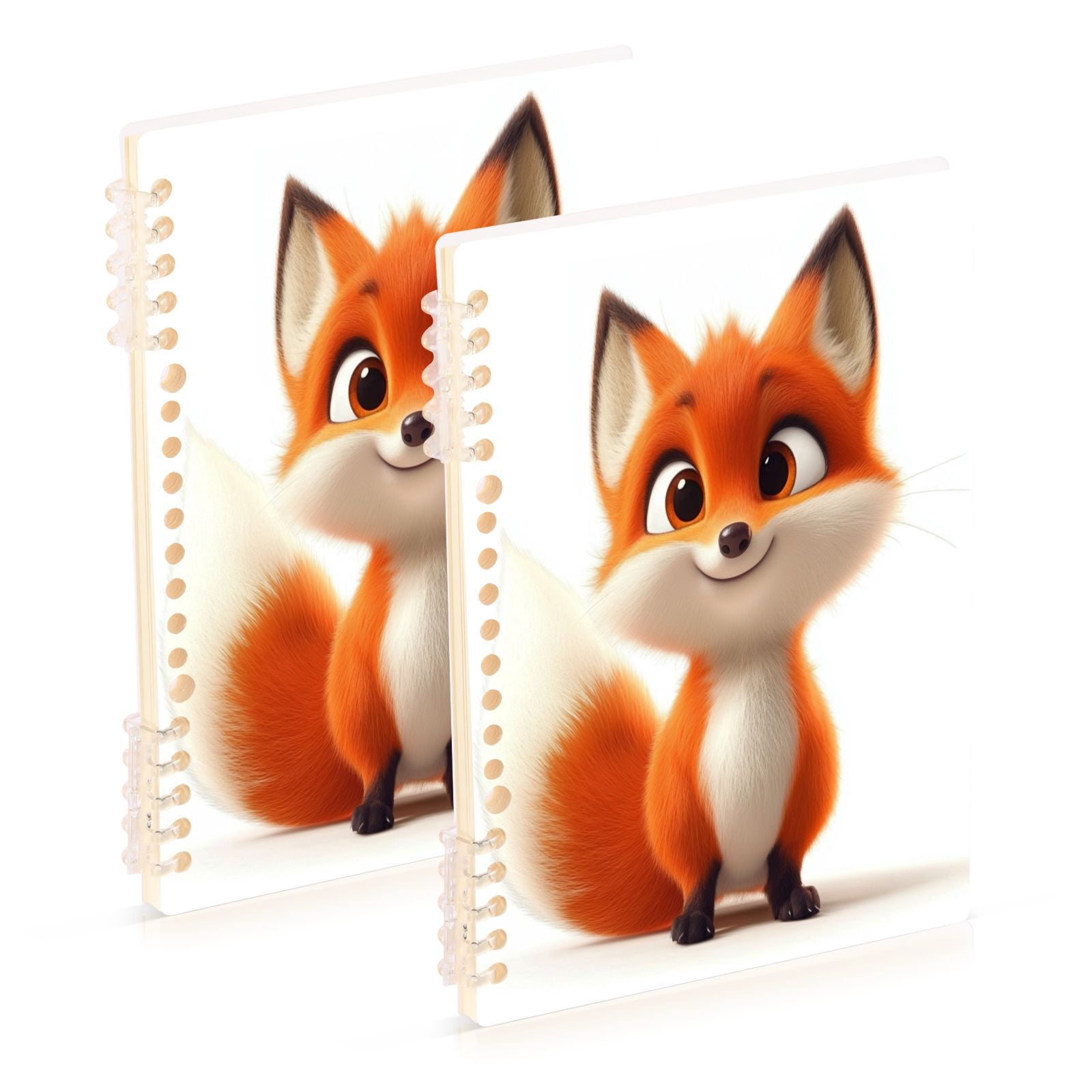A5 Notebook, Single Back Sheet Printed on One Side, 60 Sheets A Cute ...