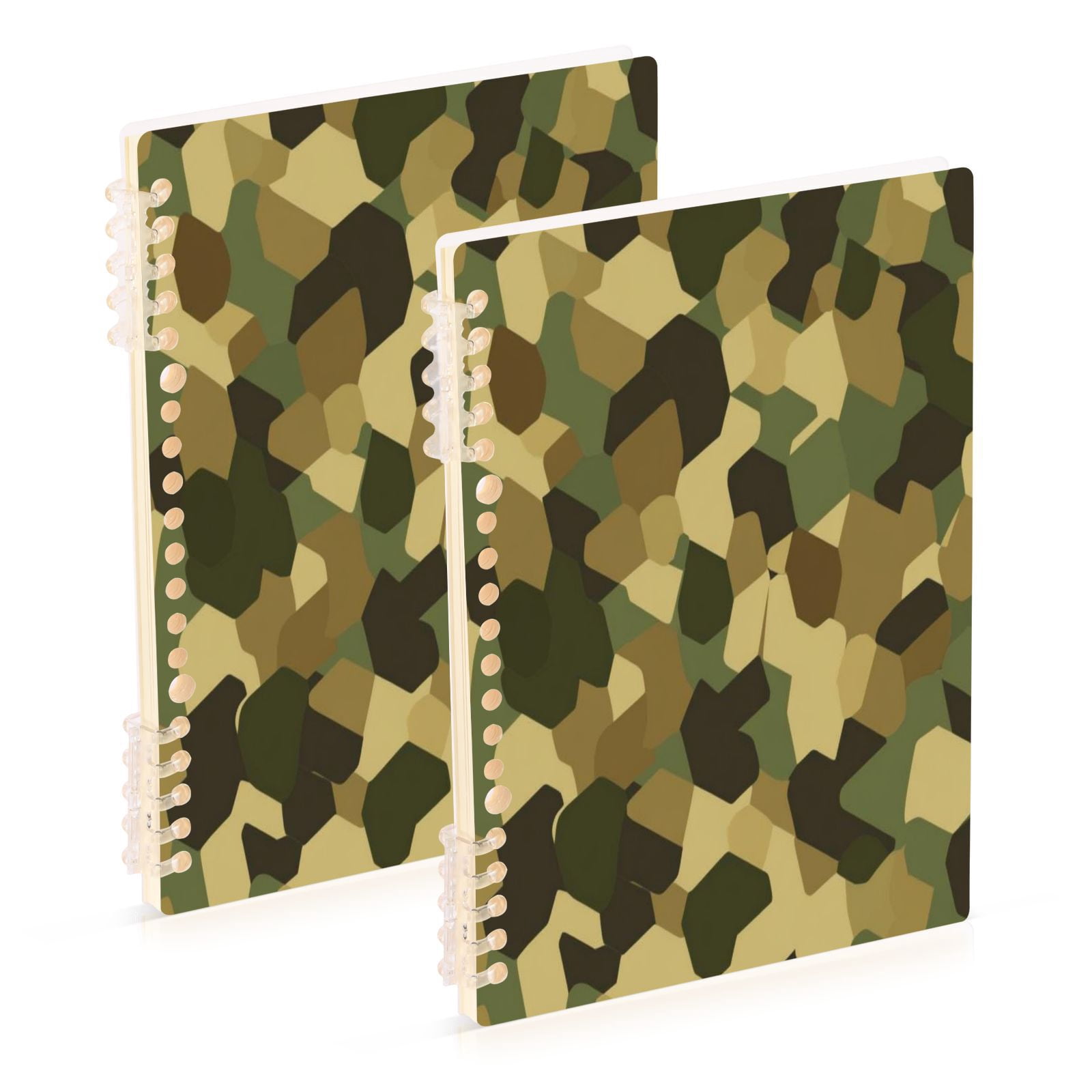 A5 Notebook, Single Back Sheet Printed on One Side, 60 Sheets Green ...