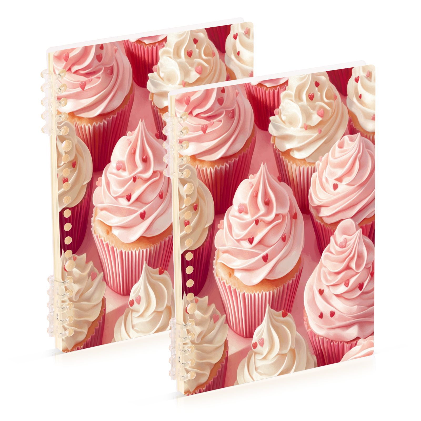 A5 Notebook, Single Back Sheet Printed on One Side, 60 Sheets Ice Cream ...
