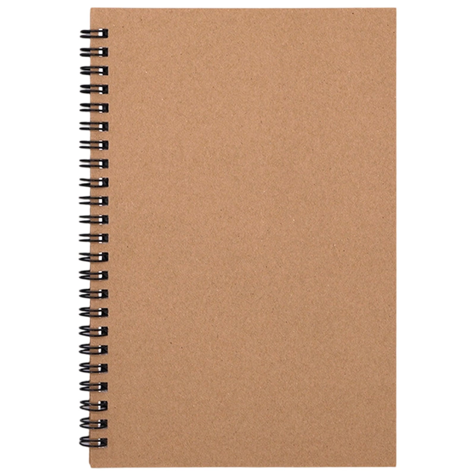 A5 Notebook With Margin White Paper, Glossy Card Cover With Leather ...
