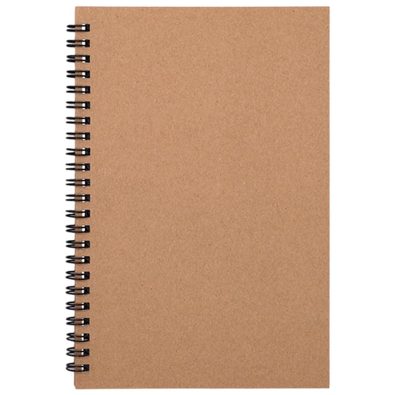 A5 Notebook With Margin White Paper, Glossy Card Cover With Leather ...