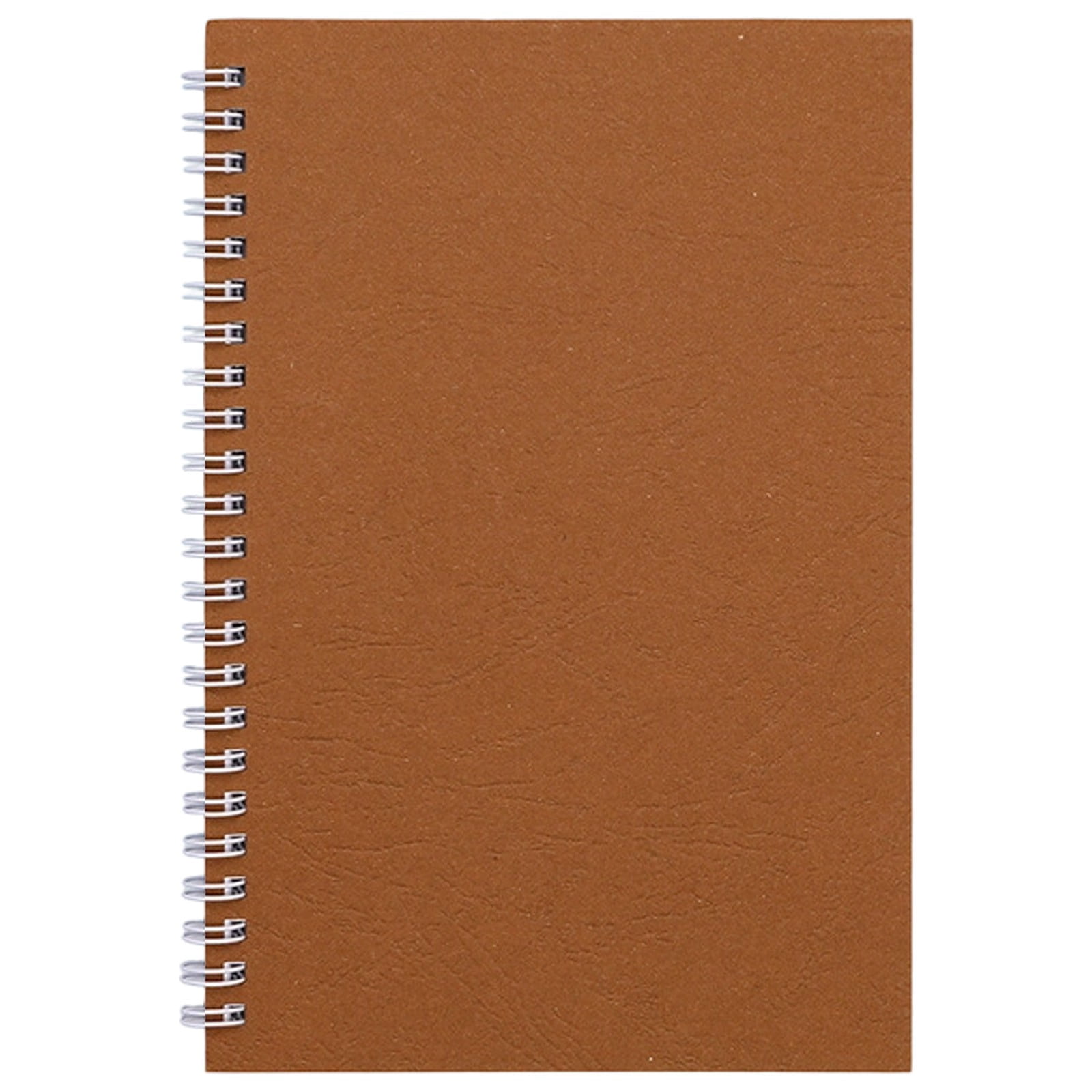 A5 Notebook With Margin White Paper, Glossy Card Cover With Leather ...