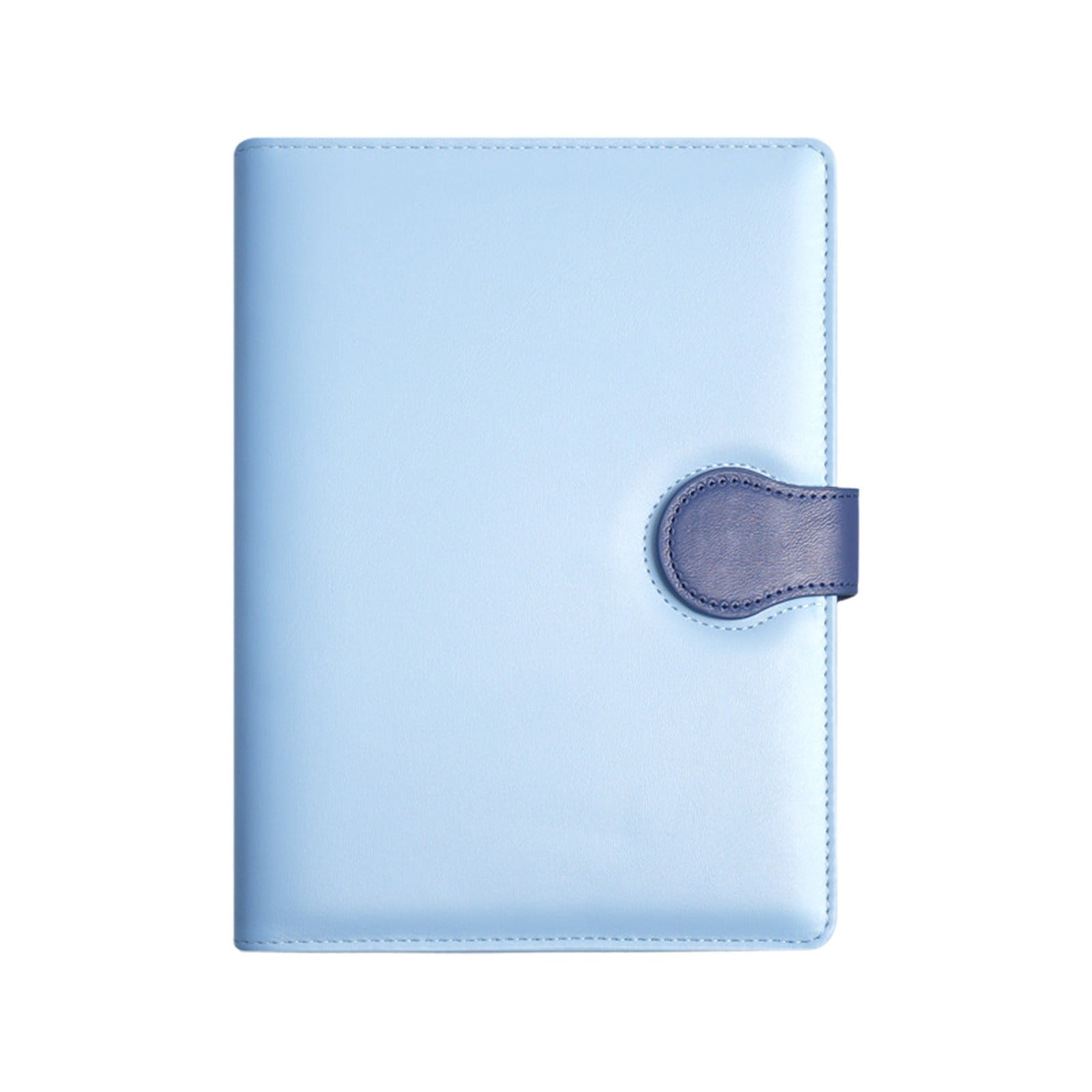 A5 Notebook with Contrasting Color Cover and Magnetic Buckle, Elegant ...
