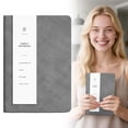 A5 PU Leather Journal Mist Texture 100 Sheets Lined Notebook with ...