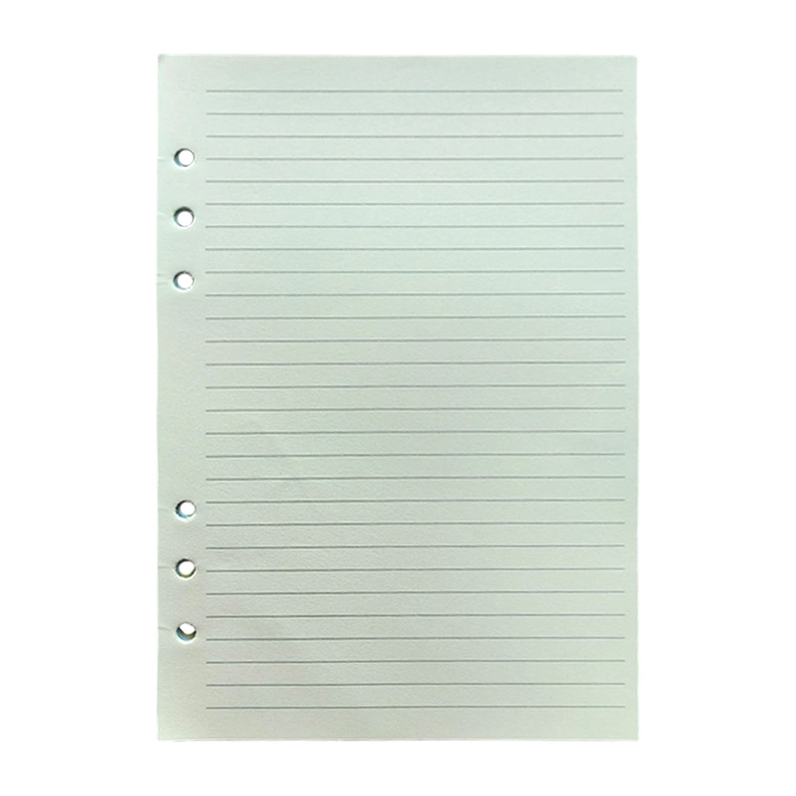 A5 Paper Colorful Lined Filler, Ruled A5 Planner Inserts Binder Inserts ...