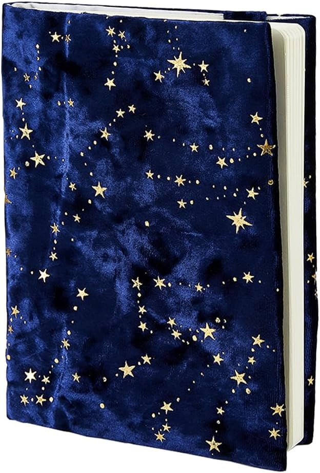A5 Paperback Book Cover Starry Sky Book Cover Marine Blue Books Covers ...