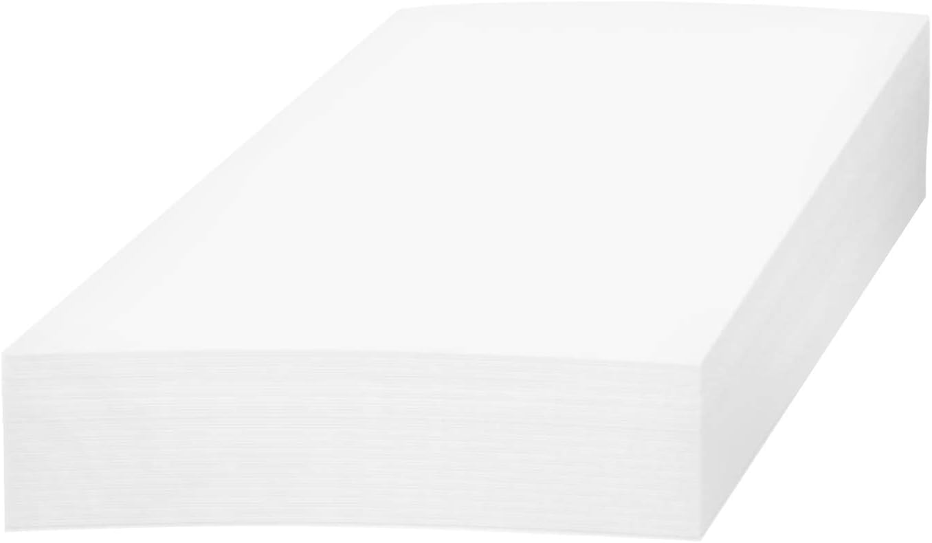 A5 Premium White Cardstock| For Copy, Printing, Writing | 5.83" x 8.27 ...