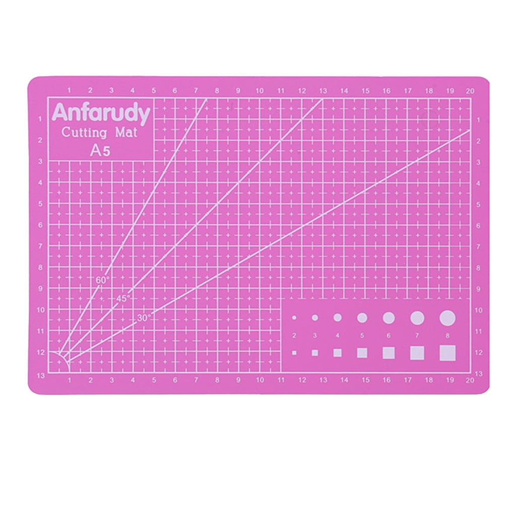 A5 Pvc Plotter Cutting Pad Pink, A5 Art Self Healing Pvc Cutting Mat ...