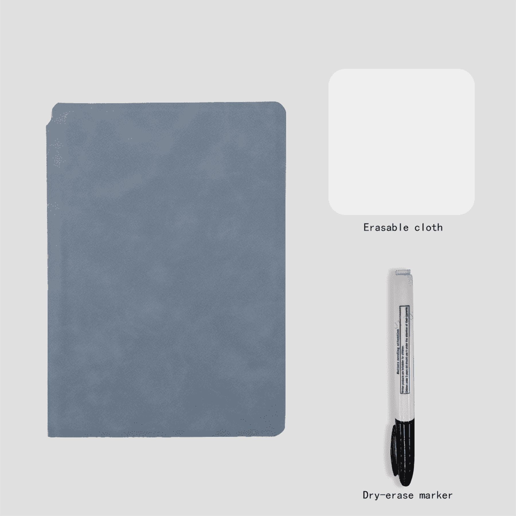 A5 Reusable Whiteboard Notebook Planner Set With Dry Erase Pen And ...